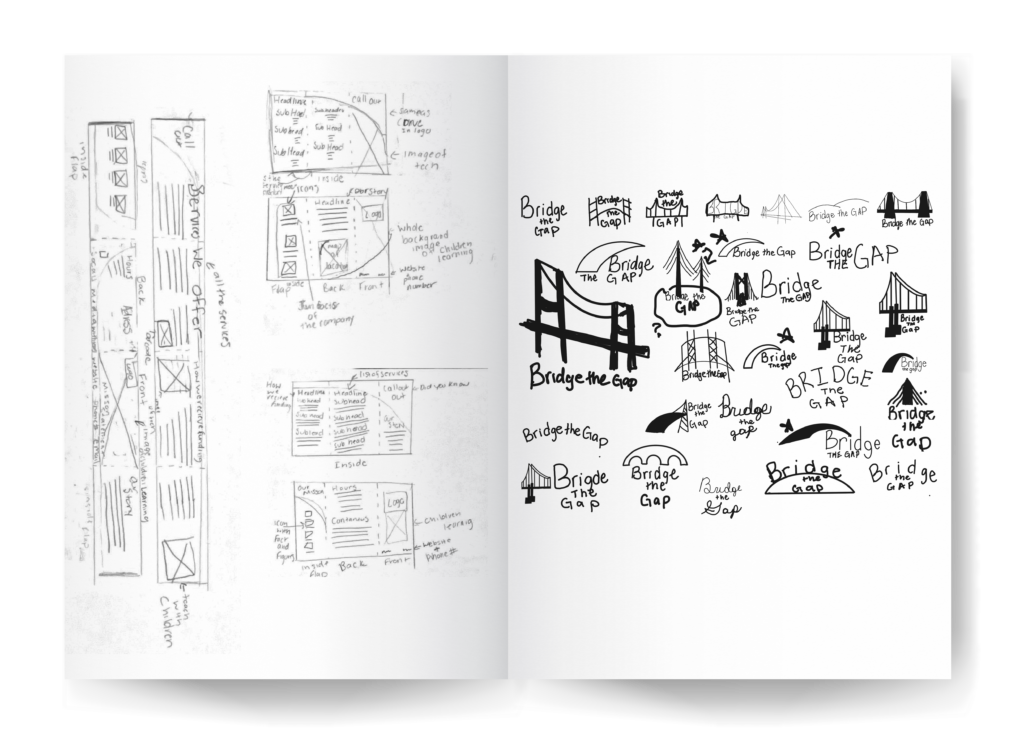 Bridge the Gap Brochure | Goose Graphic Design